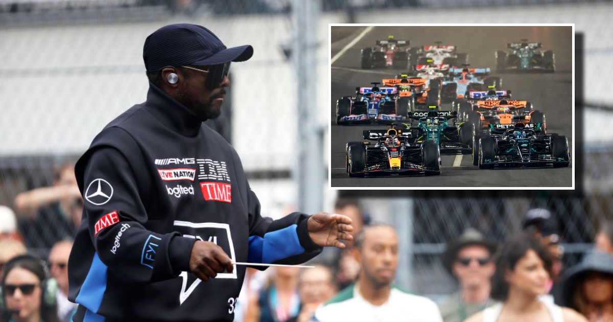 Will.I.Am Puts Out A New Formula 1-Inspired Song For United States ...