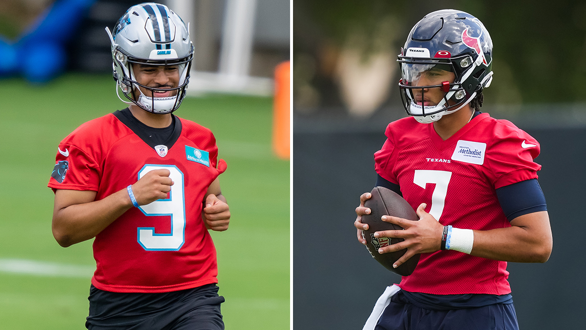 Texans' Practice Approach With C.J. Stroud Differs From How Panthers Are Managing Bryce Young ...