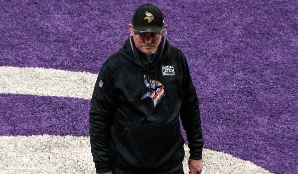 Mike Zimmer And Matt Nagy Face Off Likely For Final Time In Hot Seat ...