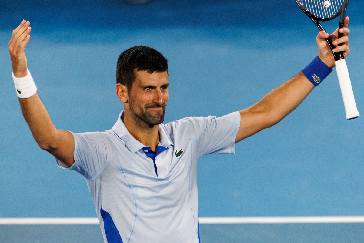 Novak Djokovic Welcomes Students After Surprise Practice At UCLA | OutKick