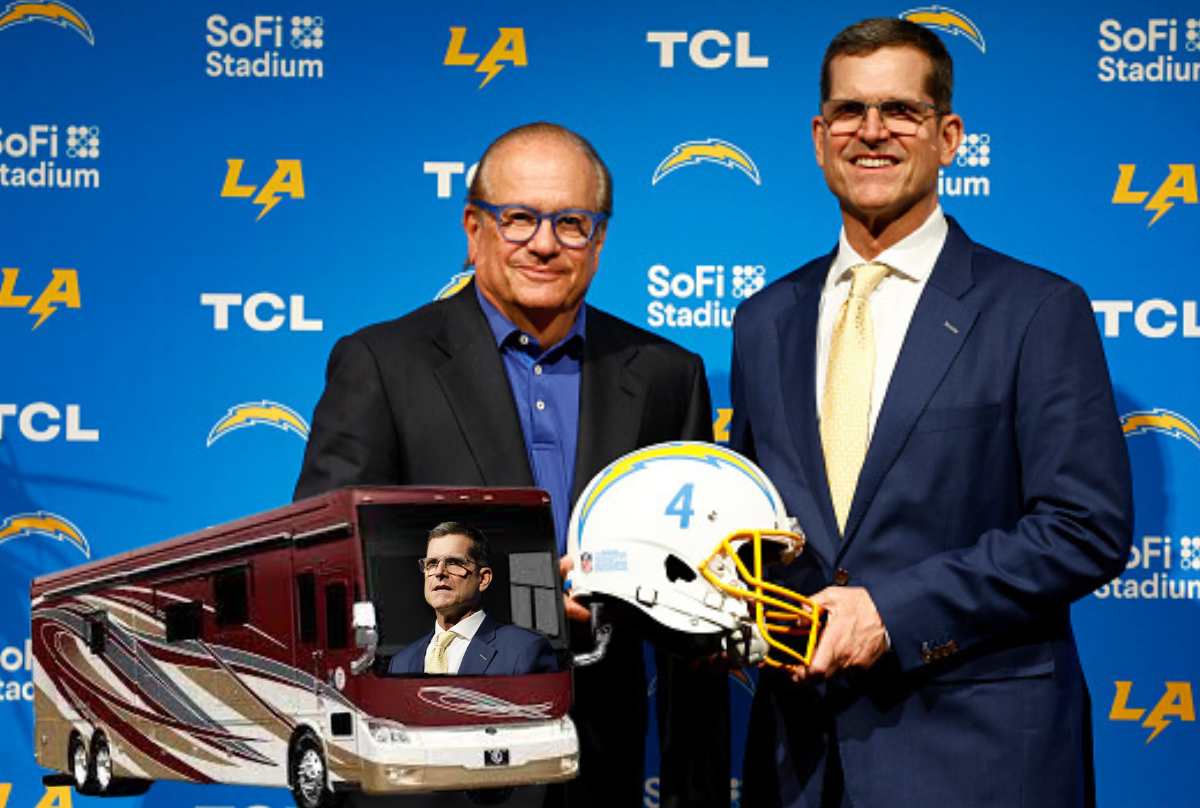 Jim Harbaugh Says He Might Live In An R.V. As Chargers Coach | OutKick