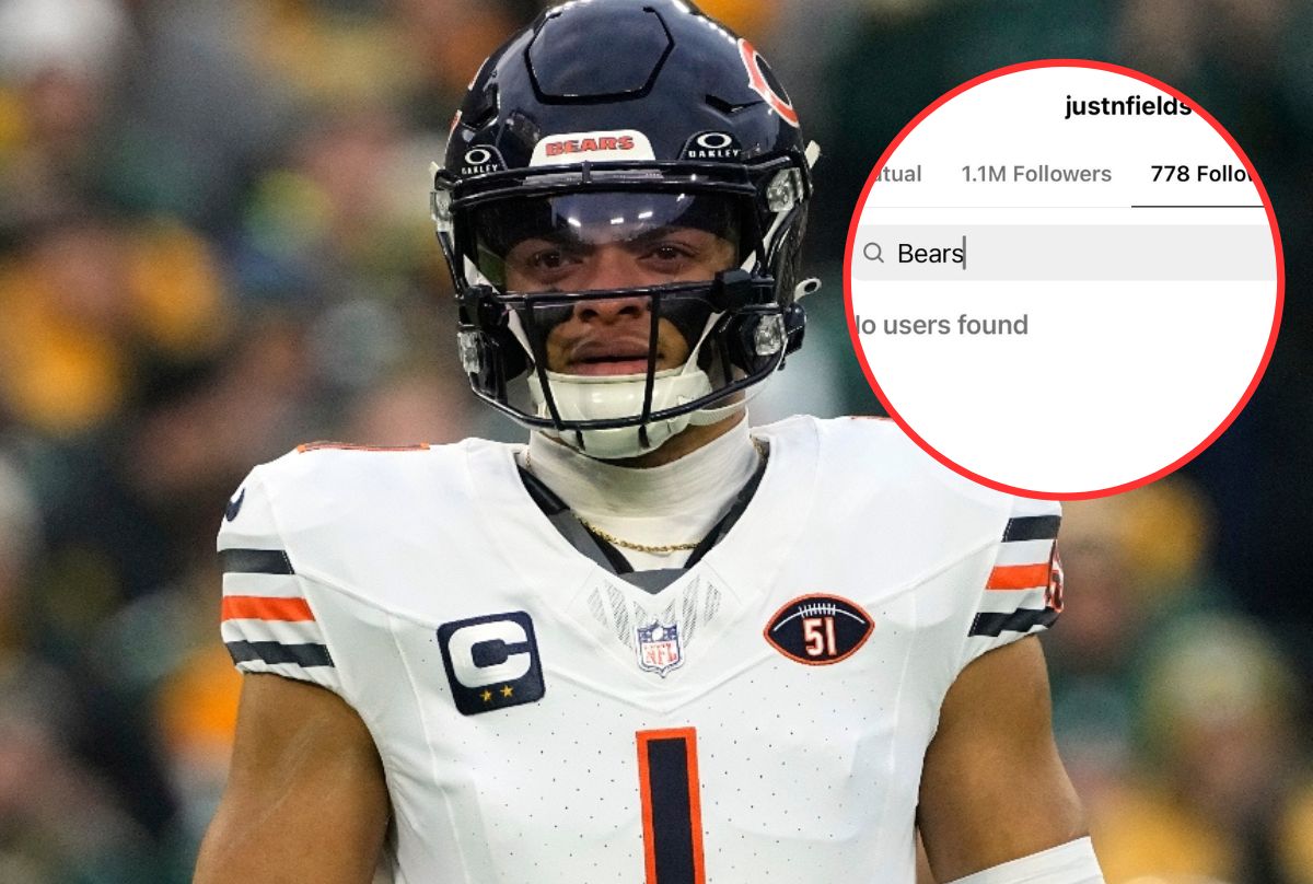 Chicago Bears QB Justin Fields Unfollows Team With Major Decision ...