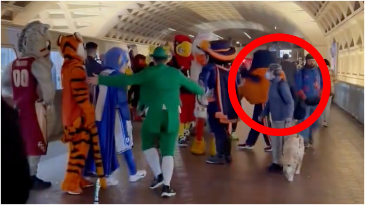 ACC Mascots Cause Confusion On D.C. Metro System | OutKick