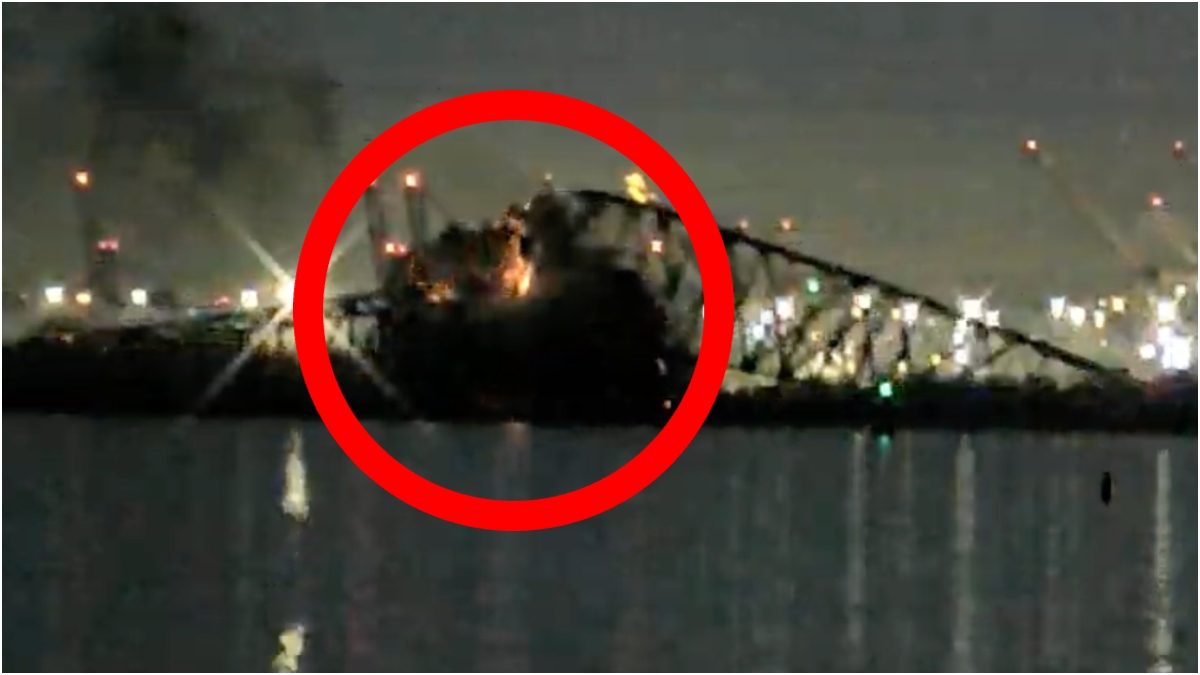 Baltimore Bridge Collapses After Being Hit By Cargo Ship: VIDEO | OutKick
