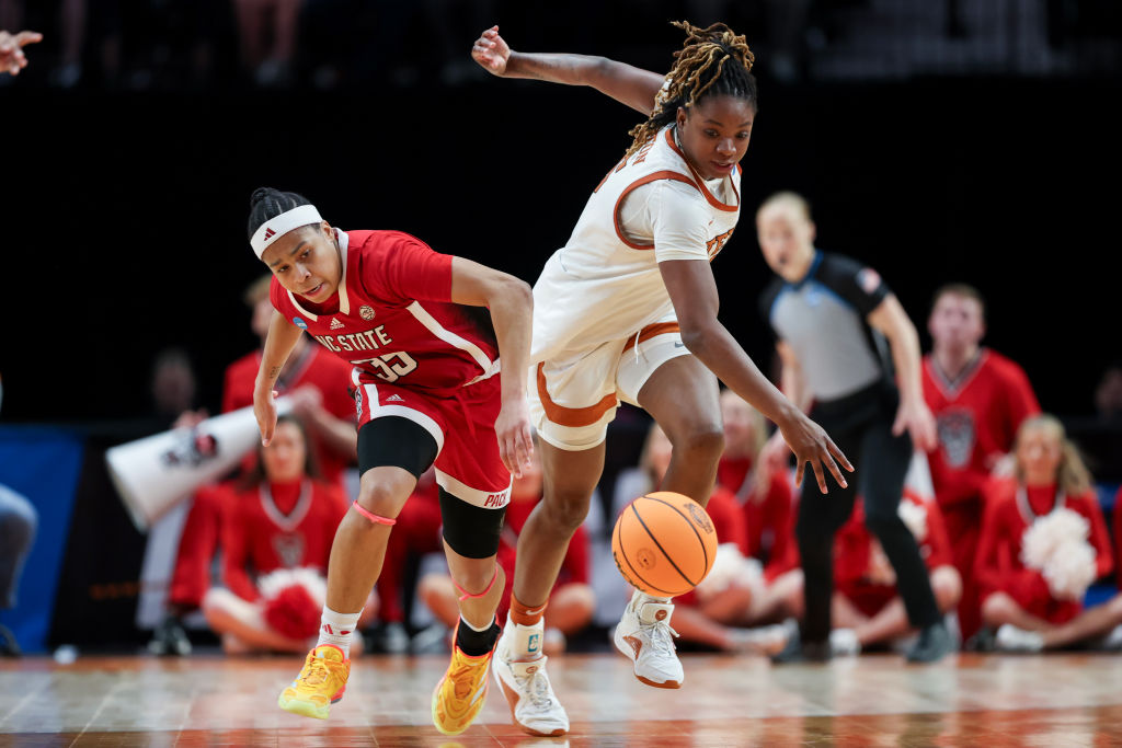 The 3-Point Lines For Texas-NC State Women's Elite 8 Game Were ...