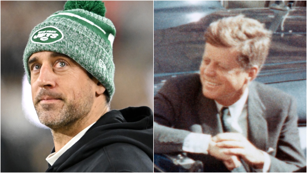 Aaron Rodgers Doesn't Buy JFK Assassination Story