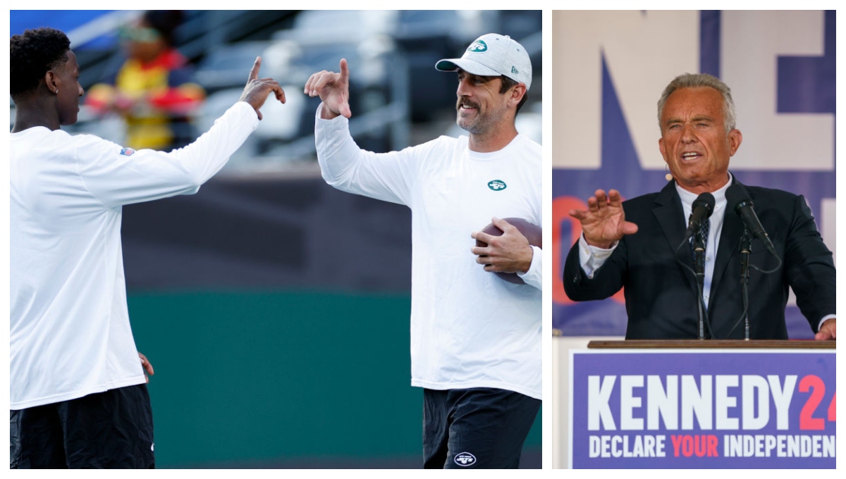 Sauce Gardner Hilariously Responds To Aaron Rodgers Political ...