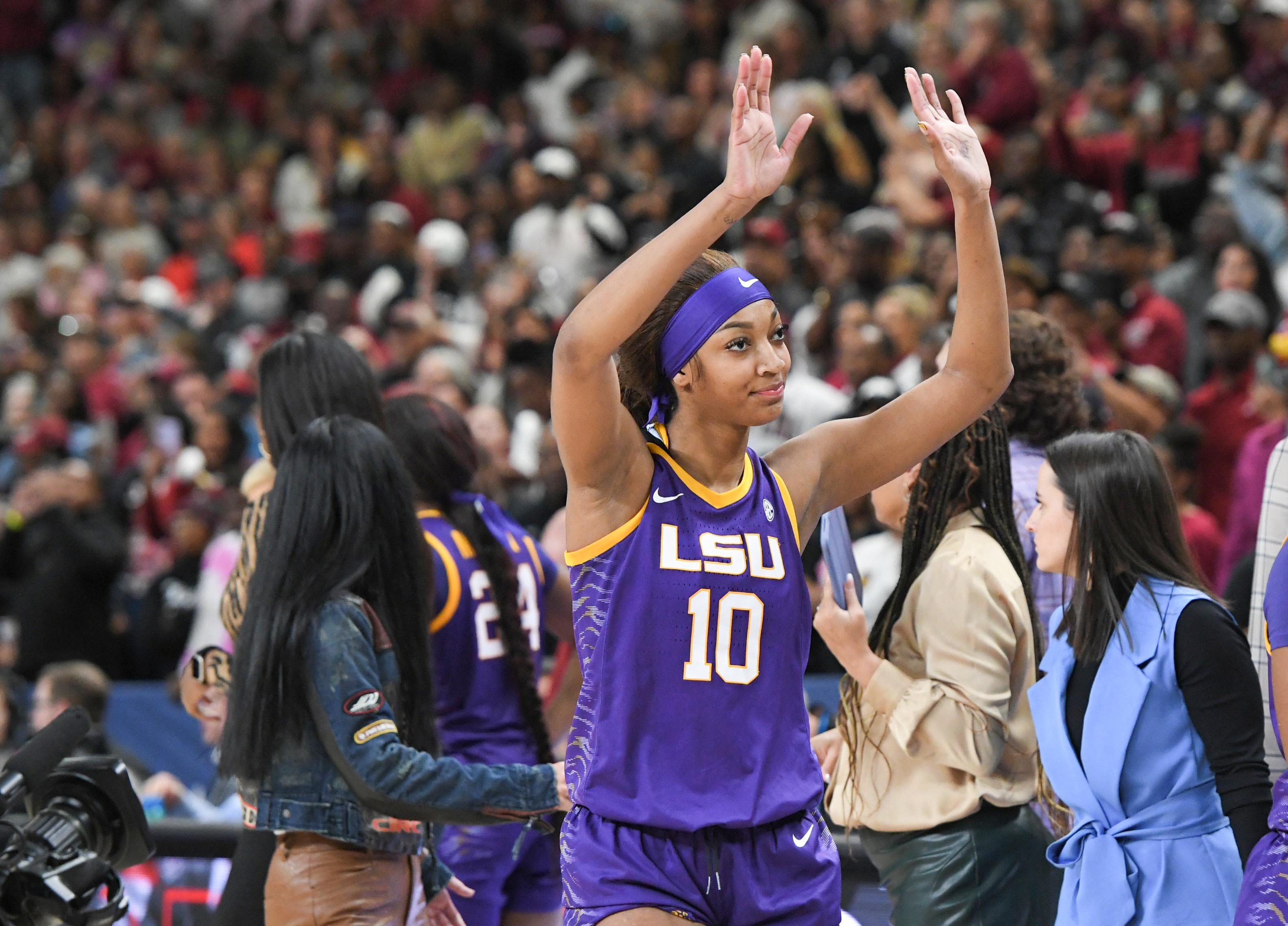 Angel Reece's Strange Reason Why She Didn't Get Involved In LSU-South ...