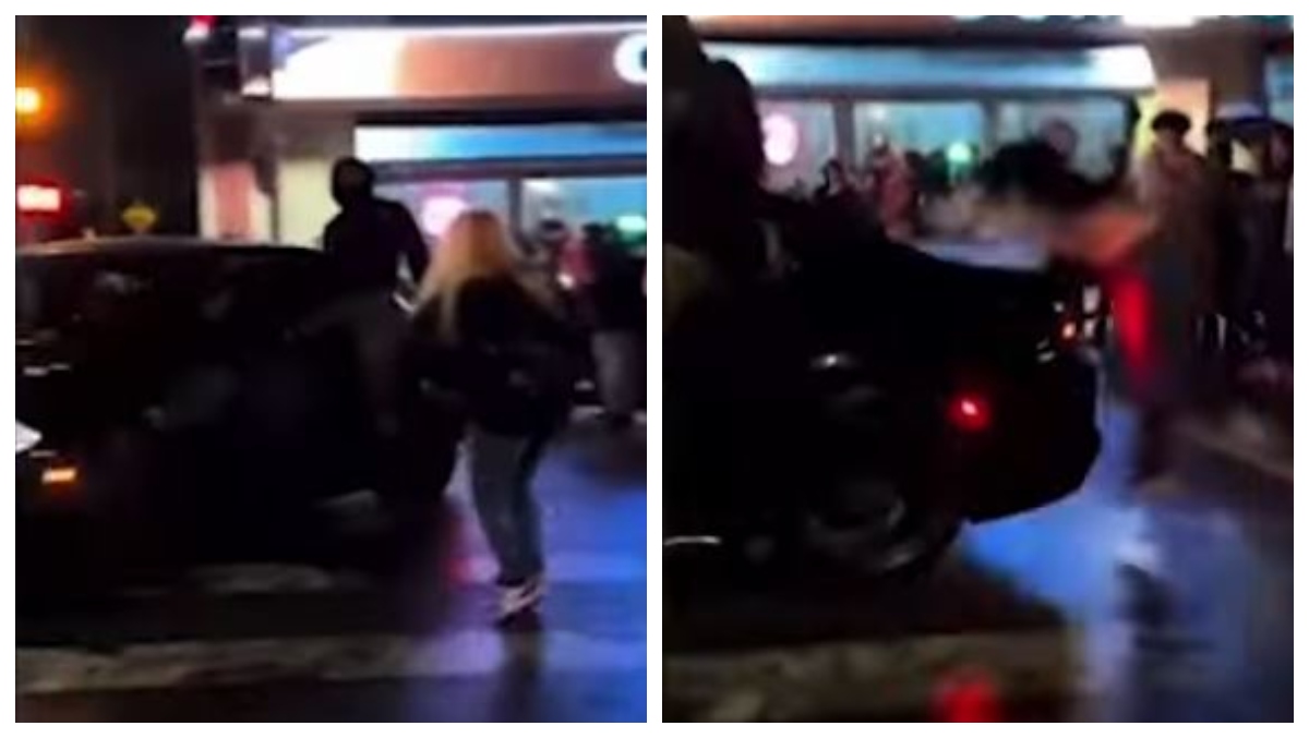 Woman Knocked Out After Being Hit By A Car Doing Donuts | OutKick