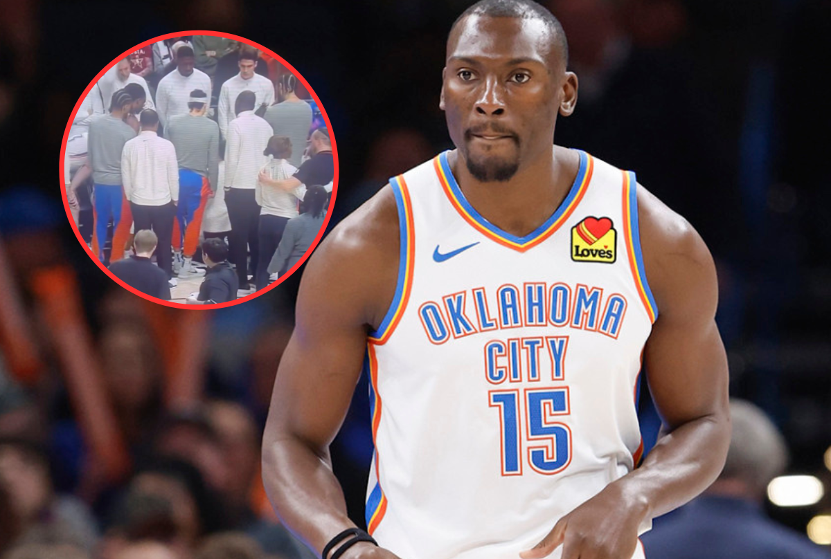 OKC's Bismack Biyombo Gives Encouraging Update After Sudden Collapse ...