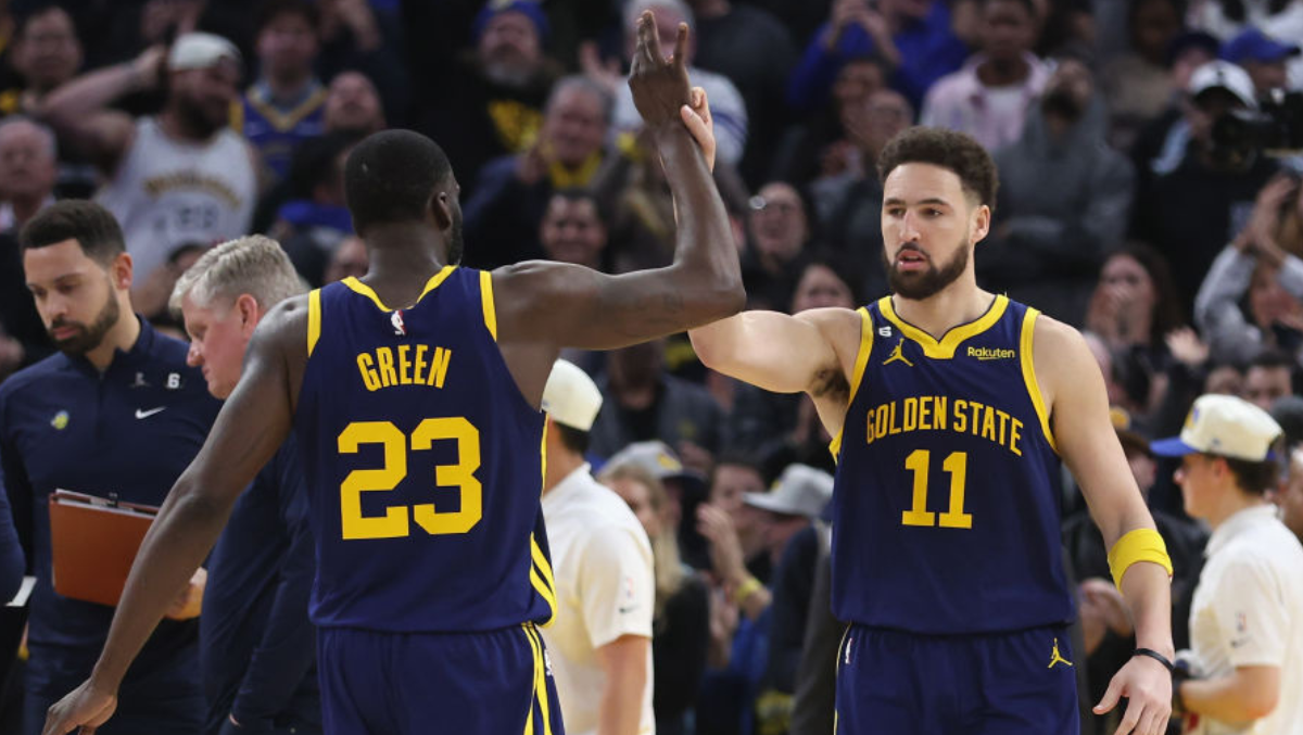 Klay Thompson Uses Boat To Rescue Draymond Green From Traffic | OutKick