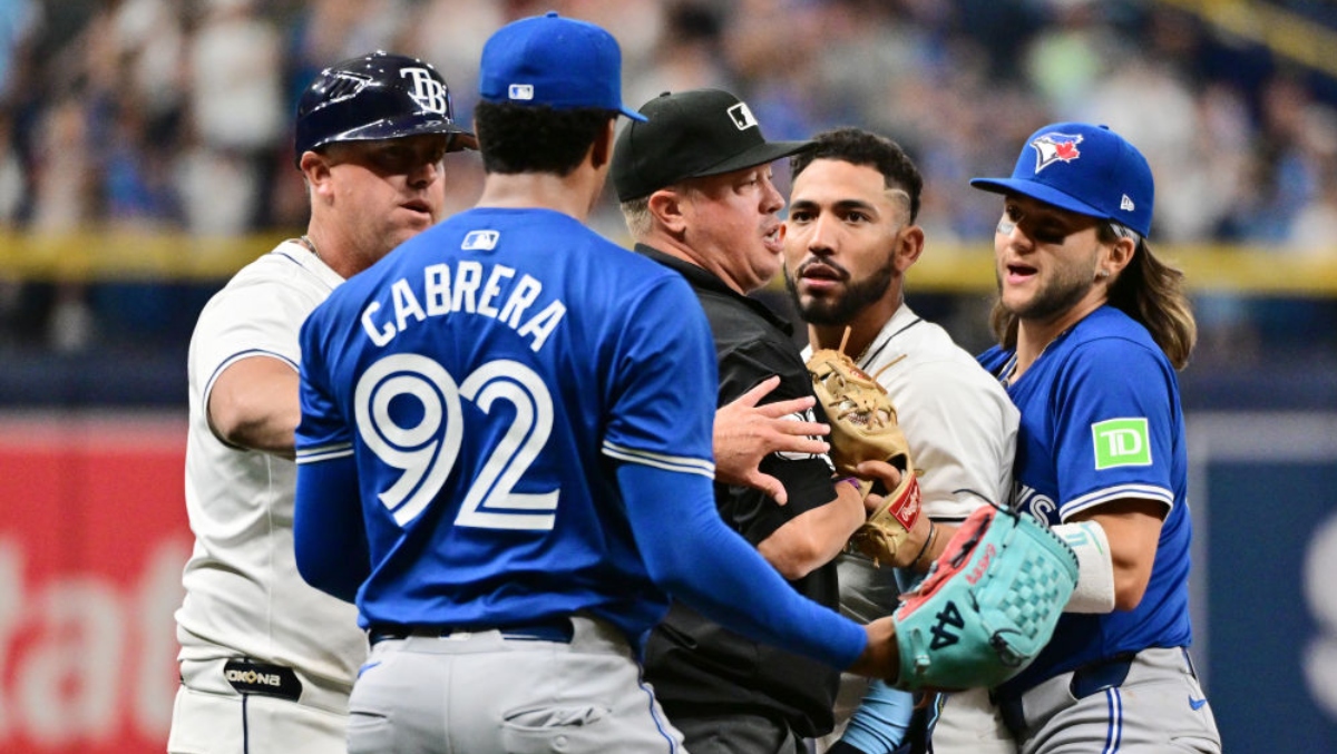 Rays and Jays Give Us Second Bench-Clearing Of The Young MLB Season ...