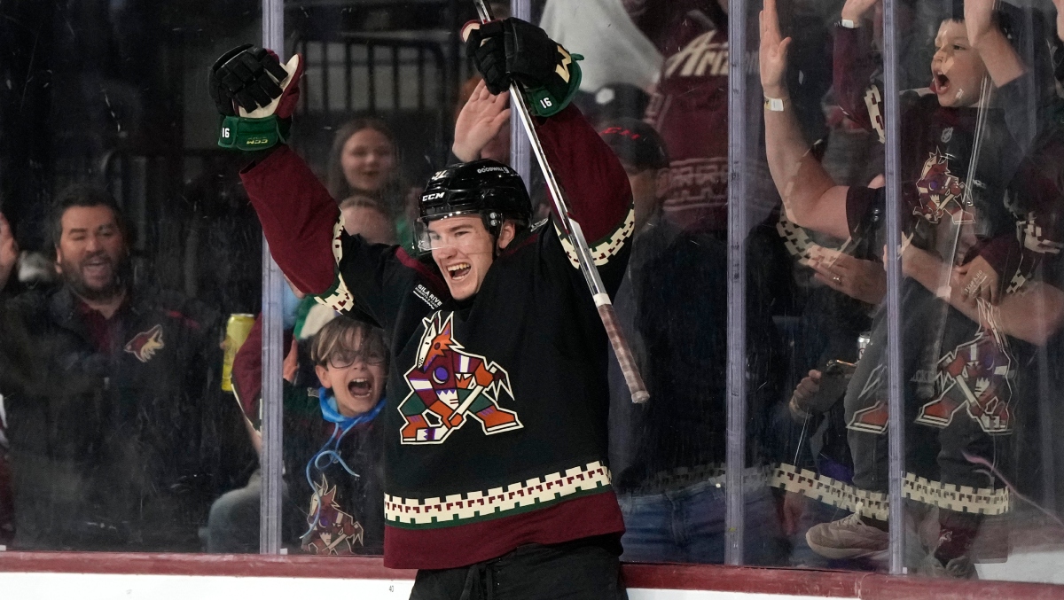 Coyotes Rookie Josh Doan Had One Of The Most Full-Circle NHL Debuts ...