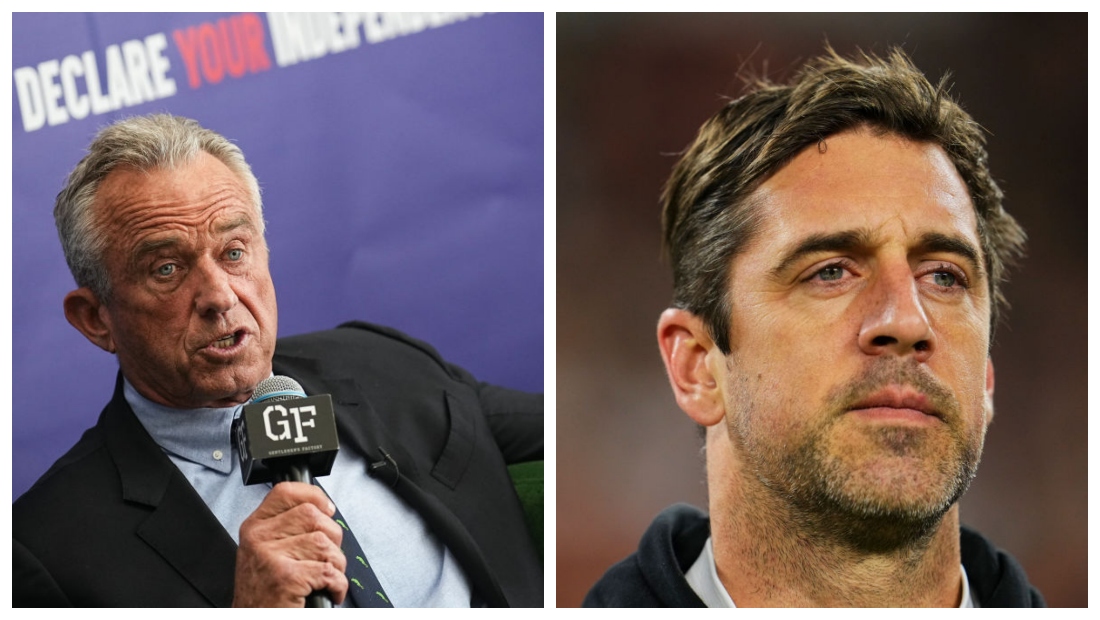 Robert F. Kennedy Jr. Considers Asking Aaron Rodgers To Be His VP ...