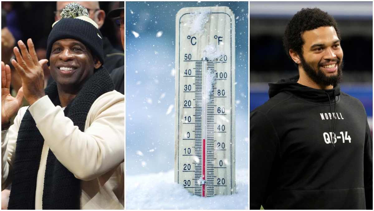 Deion Sanders Isn't Sure About Caleb Williams Getting Drafted To A Cold ...