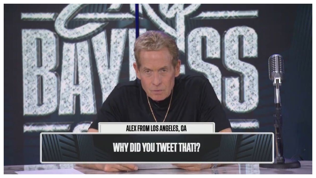 Skip Bayless Said His Viral Tweet Out Loud, And It's Mesmerizing | OutKick