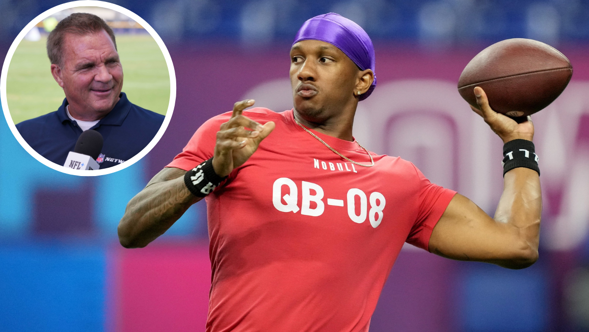 Shirtless Brian Baldinger Called Falcons Drafting QB From Pool Two ...