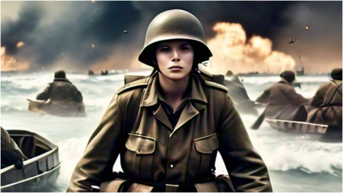Meta AI Makes Image Of Woman Fighting On D-Day | OutKick