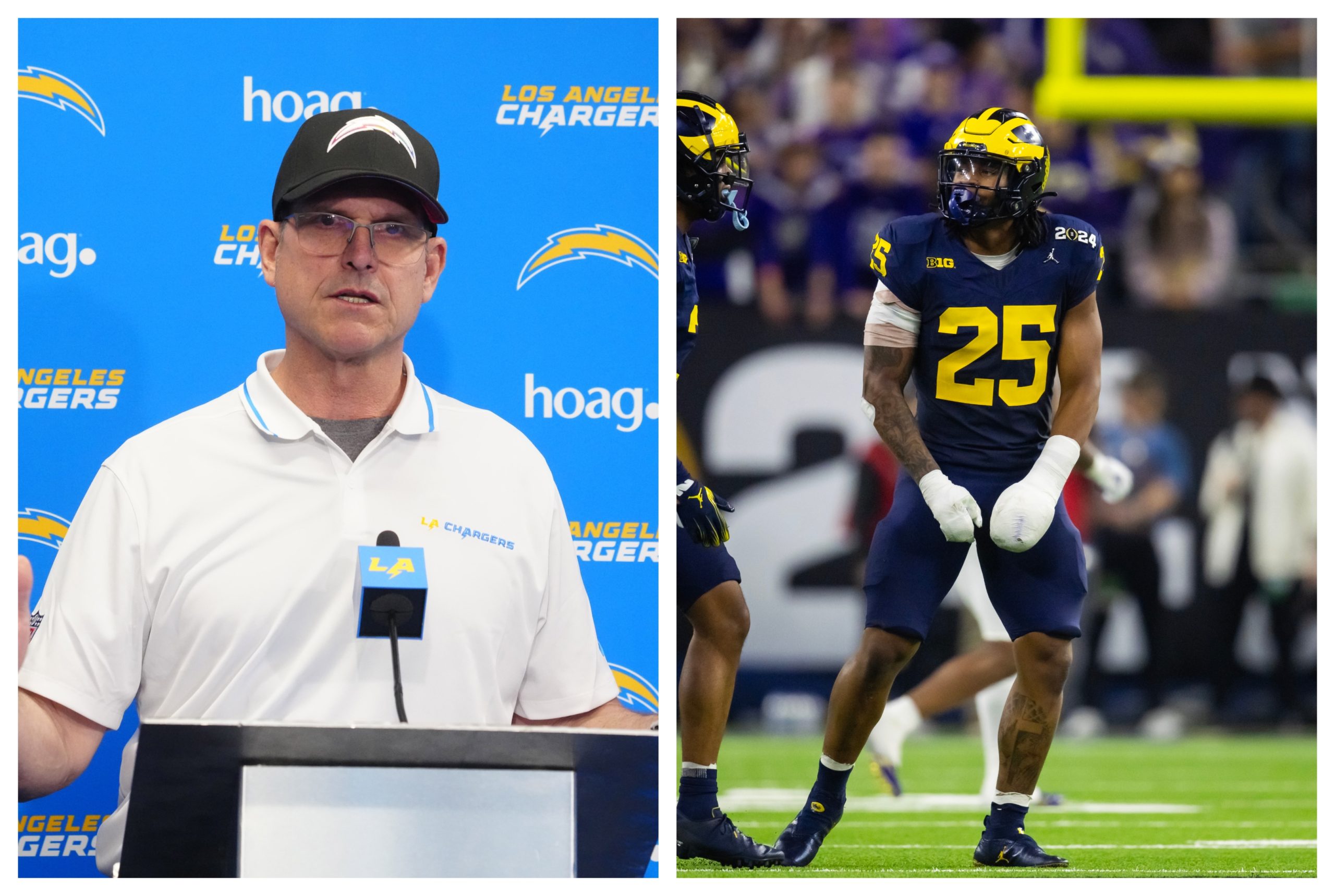 Jim Harbaugh Was Thrilled To Tell Junior Colson, His Top LB At Michigan ...