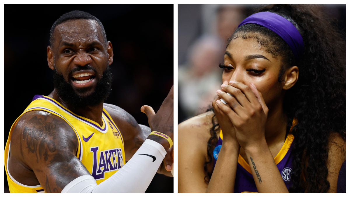 LeBron James, Angel Reese, Rest Of Social Media Loses Mind Over Final ...