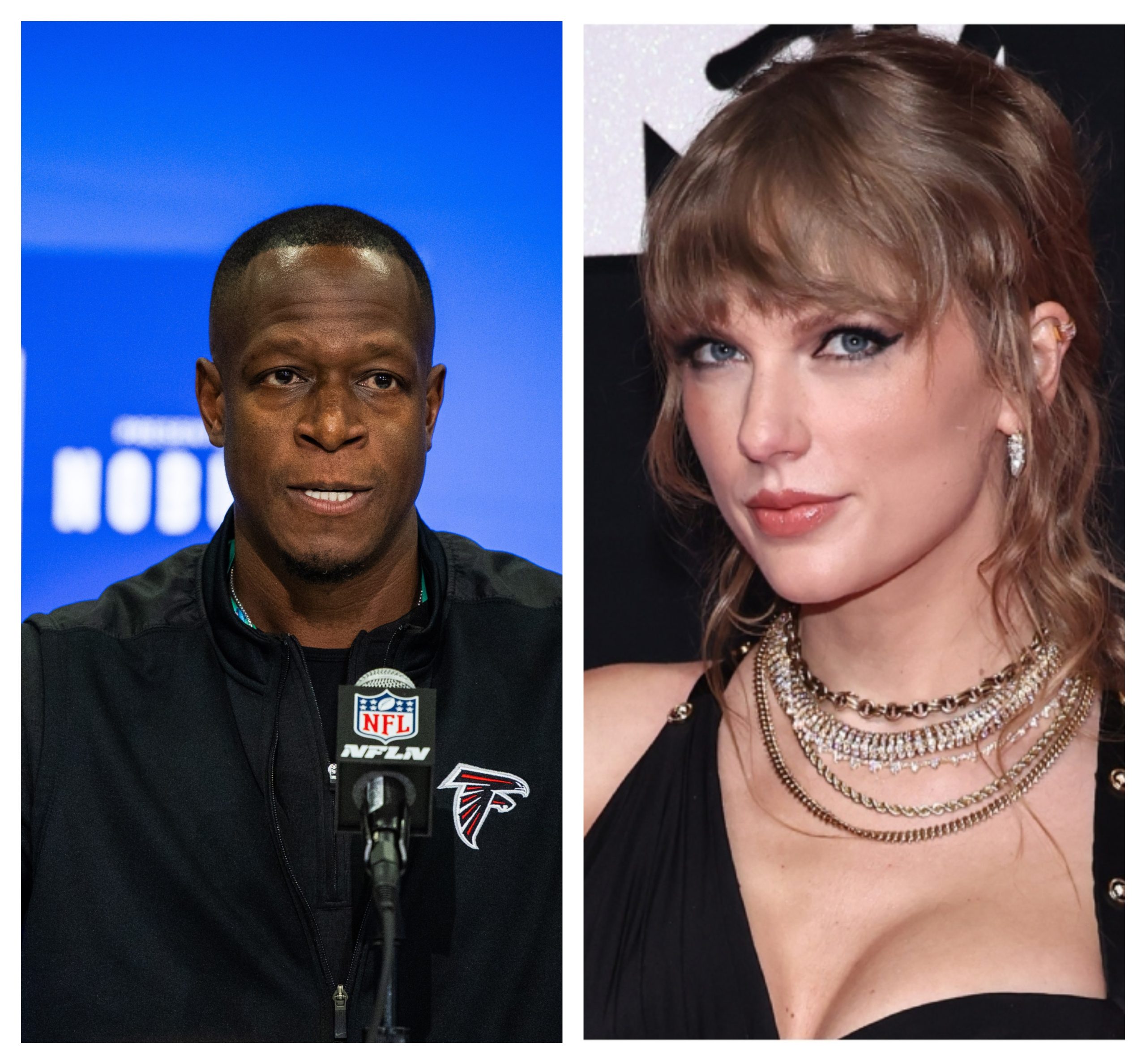 Raheem Morris Sees Taylor Swift-Travis Kelce Attention After The Draft ...