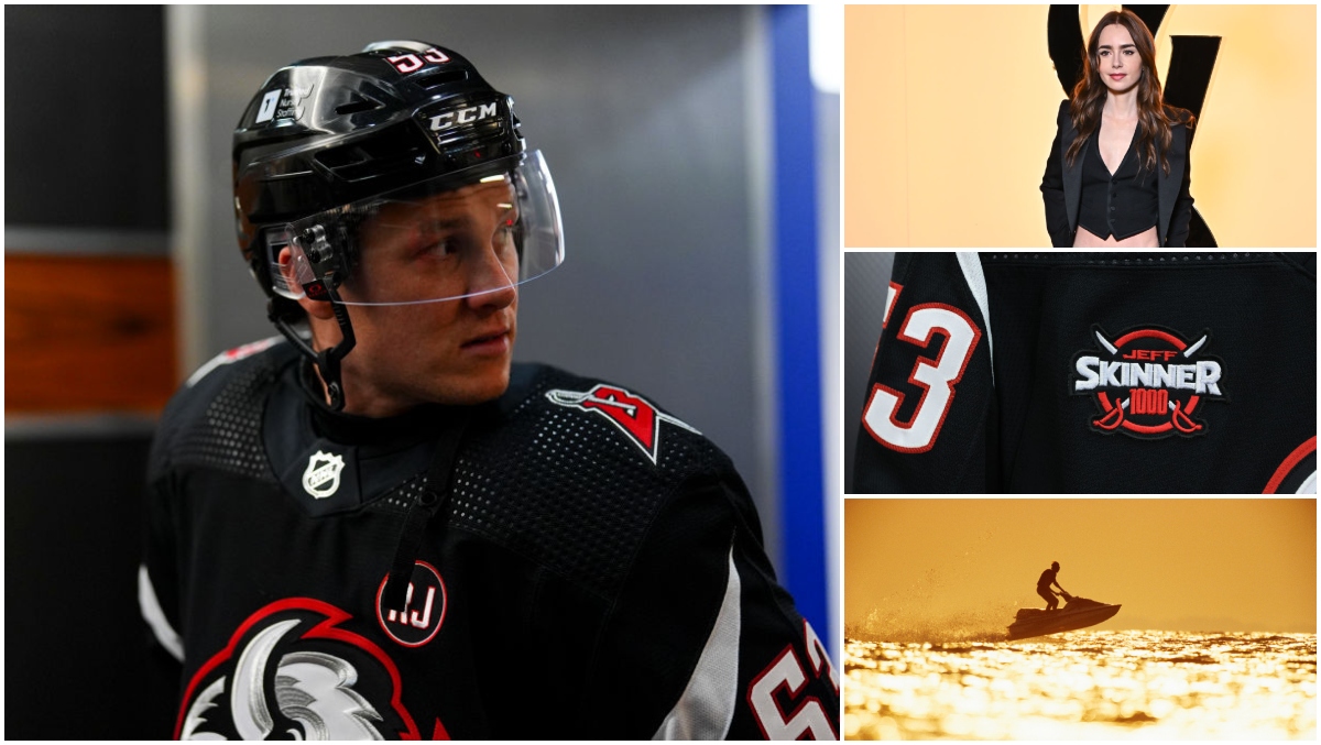Sabres Jeff Skinner Celebrates His 1,000th Game With Message From Lilly ...