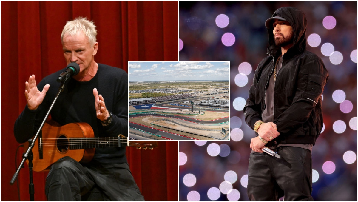 Sting And Eminem Are Headlining USGP, And Some Fans Are Not Happy About ...