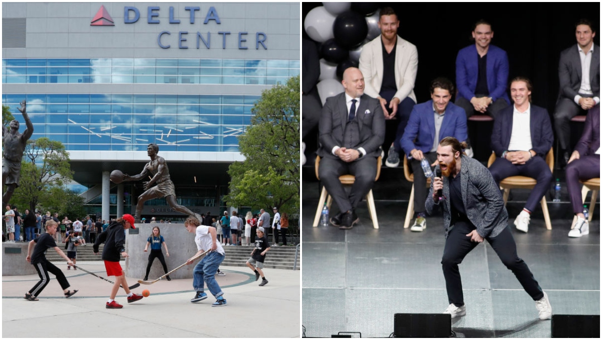Utah NHL Fans Are Already Out In Full-Force To Welcome Their New Team ...