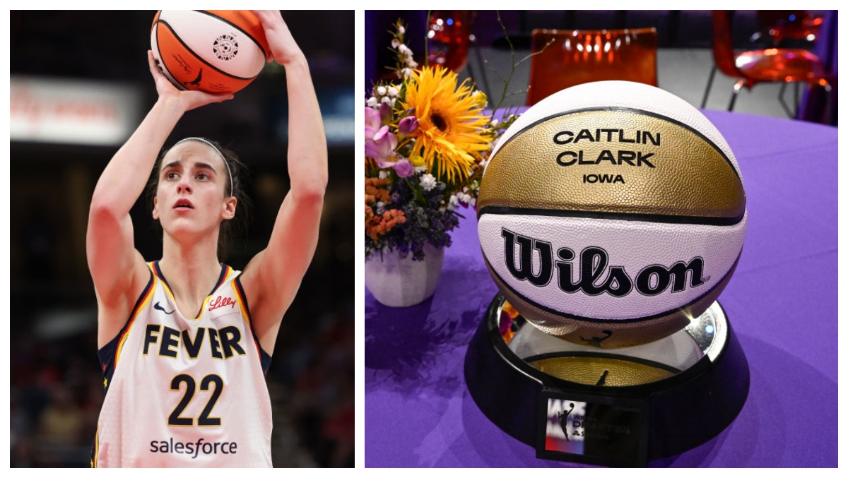 Caitlin Clark Joins Michael Jordan, Partners With Wilson Basketball ...