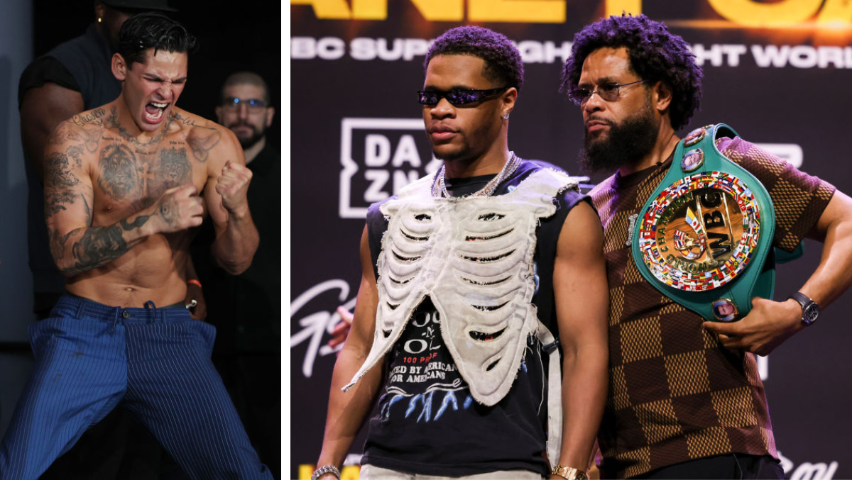 Devin Haney's Dad Says Ryan Garcia Should Be Banned From Boxing For ...