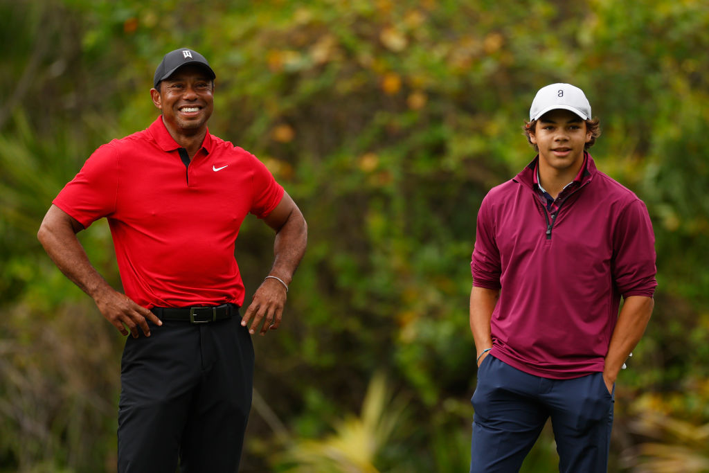Tiger Woods And A Fellow Masters Champion Follow Their Sons At Junior ...