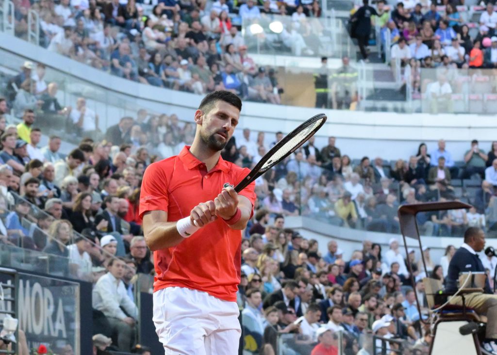 Novak Djokovic Shows Up To Italian Open Wearing Bicycle Helmet | OutKick