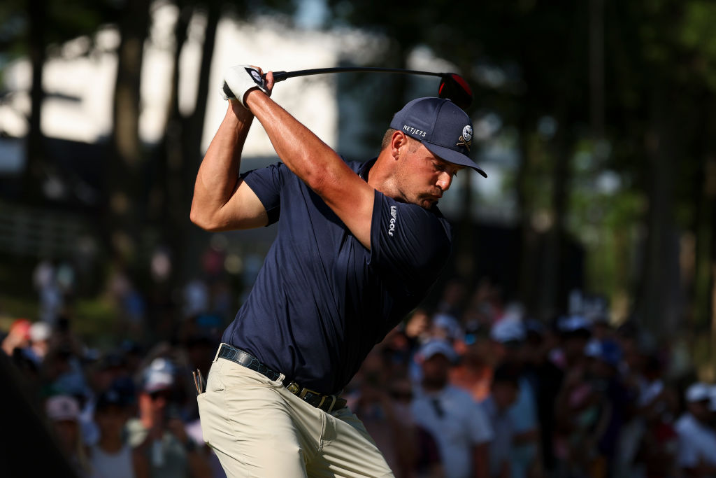 Bryson DeChambeau Has A New Swing Drill: Hit Golf Balls With Your Eyes ...