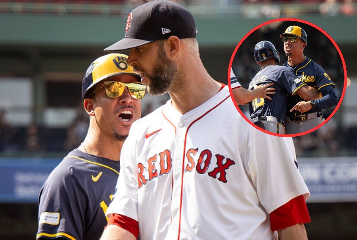 Brewers, Red Sox Matchup Features Heated Bench-Clearing Scene After ...