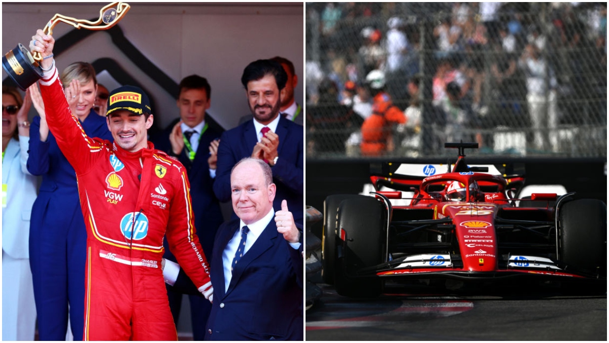 Ferrari's Charles Leclerc Finally Gets Some Good Luck, Wins Monaco ...
