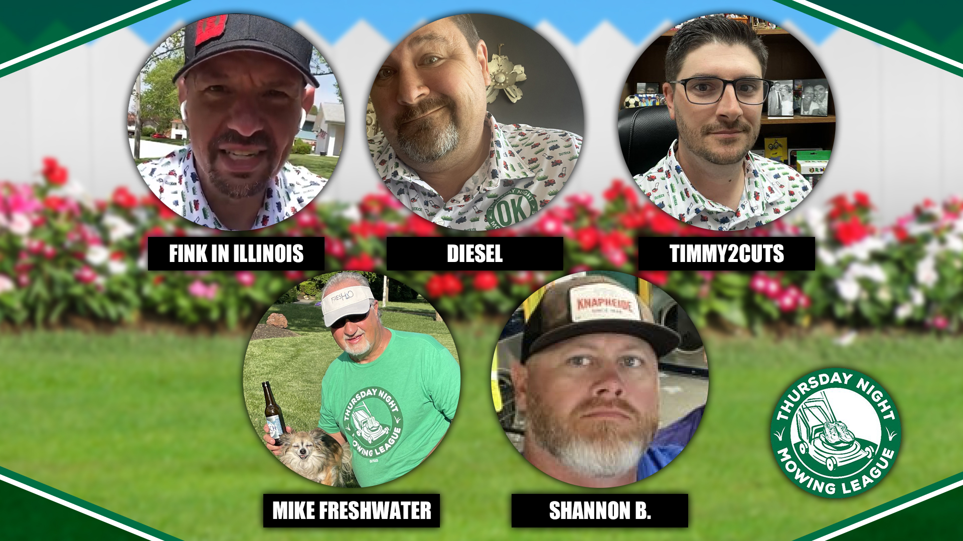Thursday Night Mowing League 2024: Week 3 -- The League's First Yard ...
