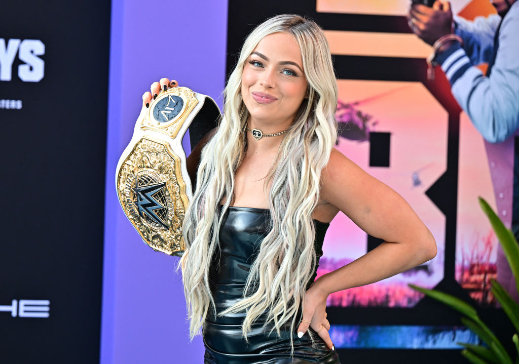 WWE Champ Liv Morgan Shows She's Better At Throwing Baseballs Than Two ...