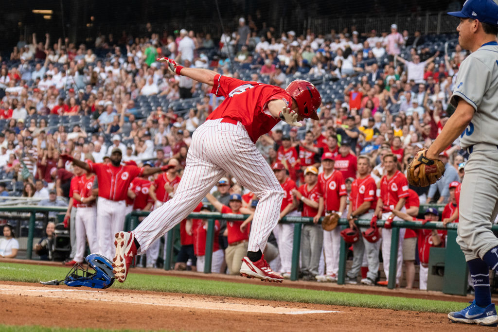 Climate Change Protestors Arrested At Congressional Baseball Game | OutKick