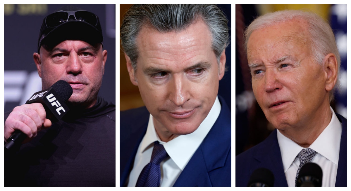 Joe Rogan's Prediction That Gavin Newsom Would Replace Joe Biden Could ...