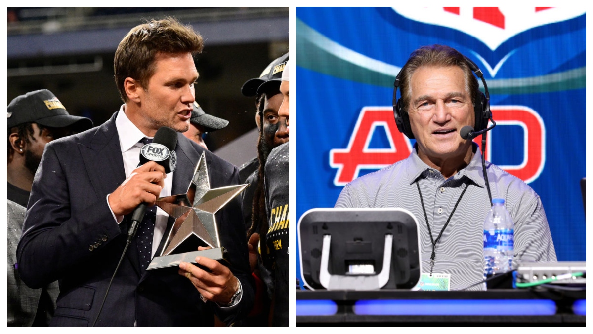 Joe Theismann Gives Broadcast Advice To Tom Brady - Don't Be Anyone ...