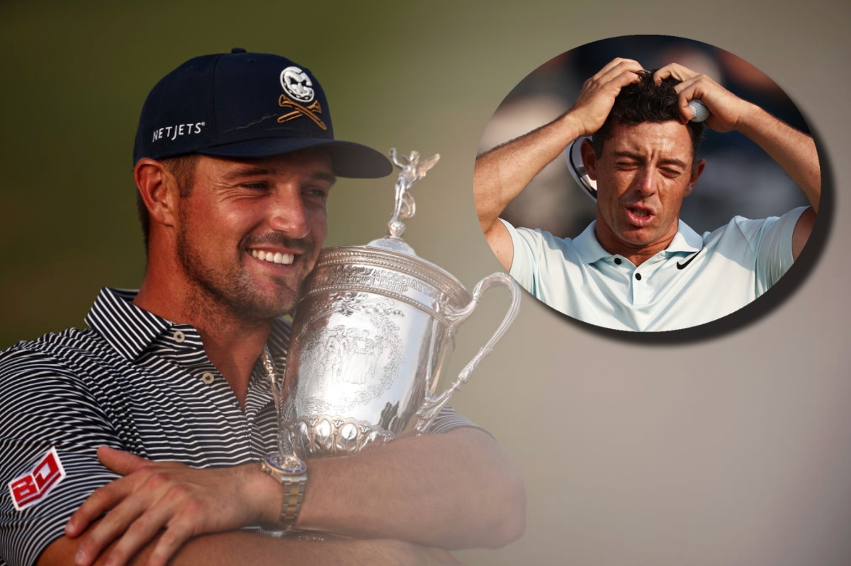 Bryson DeChambeau Pulls All-Time Heist In The U.S. Open Rory McIlroy ...