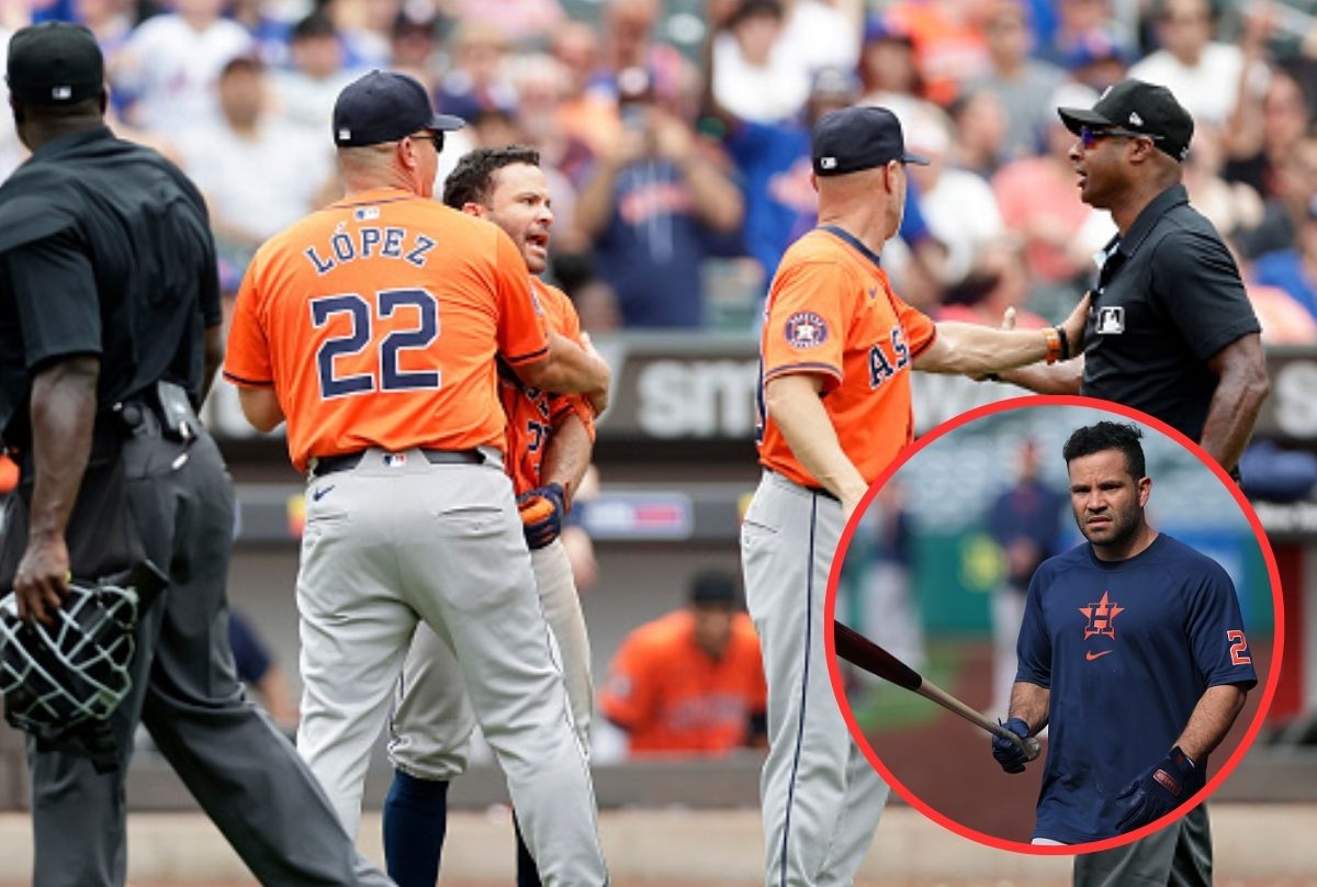 Jose Altuve Ejected From Game After Snapping at Umpire | OutKick