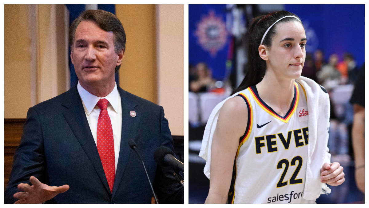 Virginia Gov. Glenn Youngkin Rips Caitlin Clark Olympics Snub On 'Clay ...
