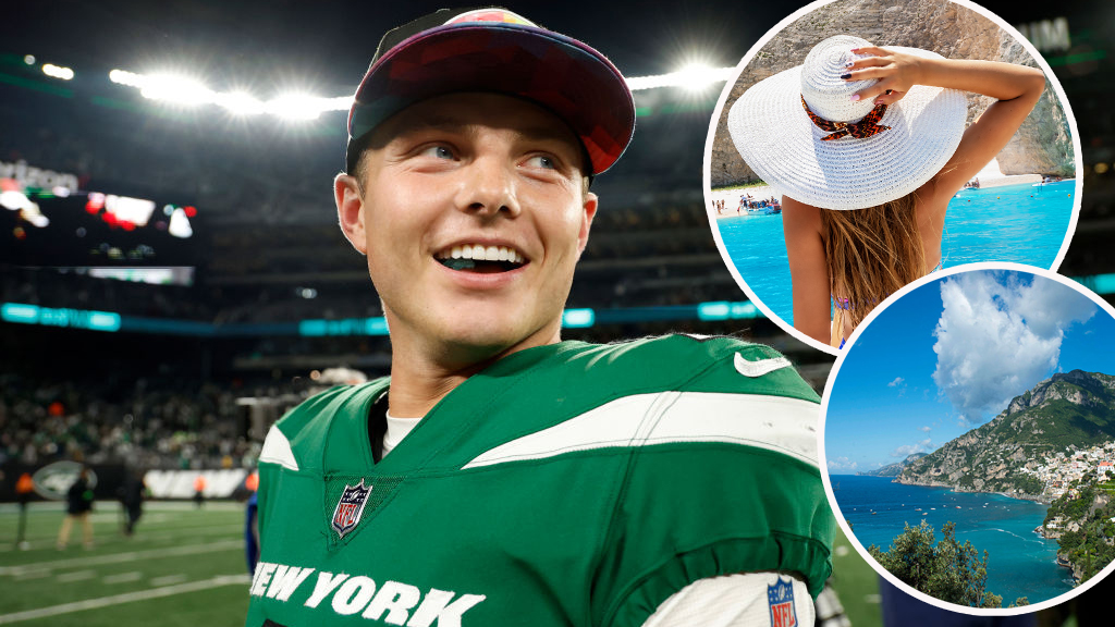 Zach Wilson & Girlfriend Nicolette Dellanno Are On A 'Dream' Vacation ...