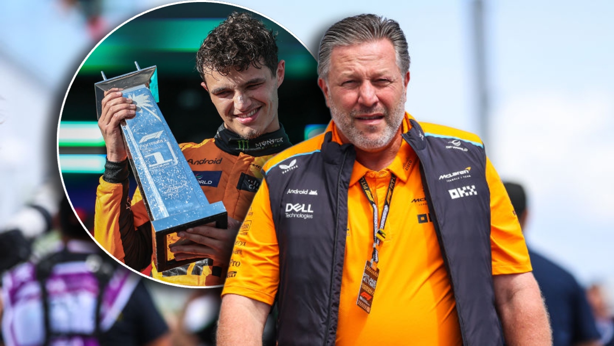 McLaren CEO Zak Brown Gets More Ink To Celebrate Lando Norris’ Miami ...