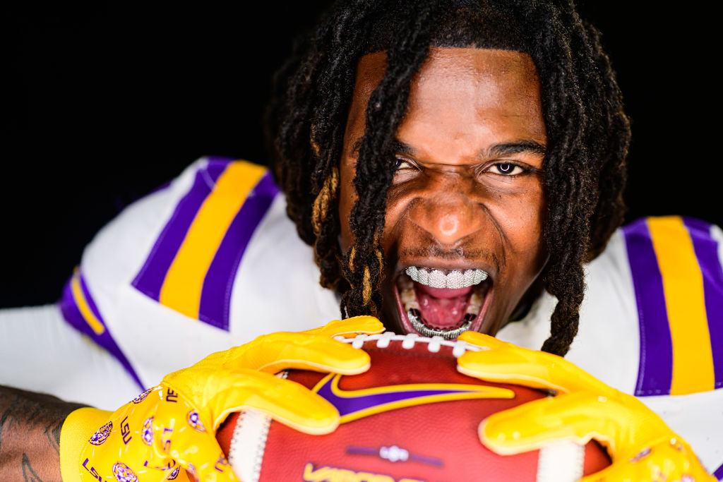 LSU's Harold Perkins Plans To Eat His Way Into The NFL Draft's 1st ...