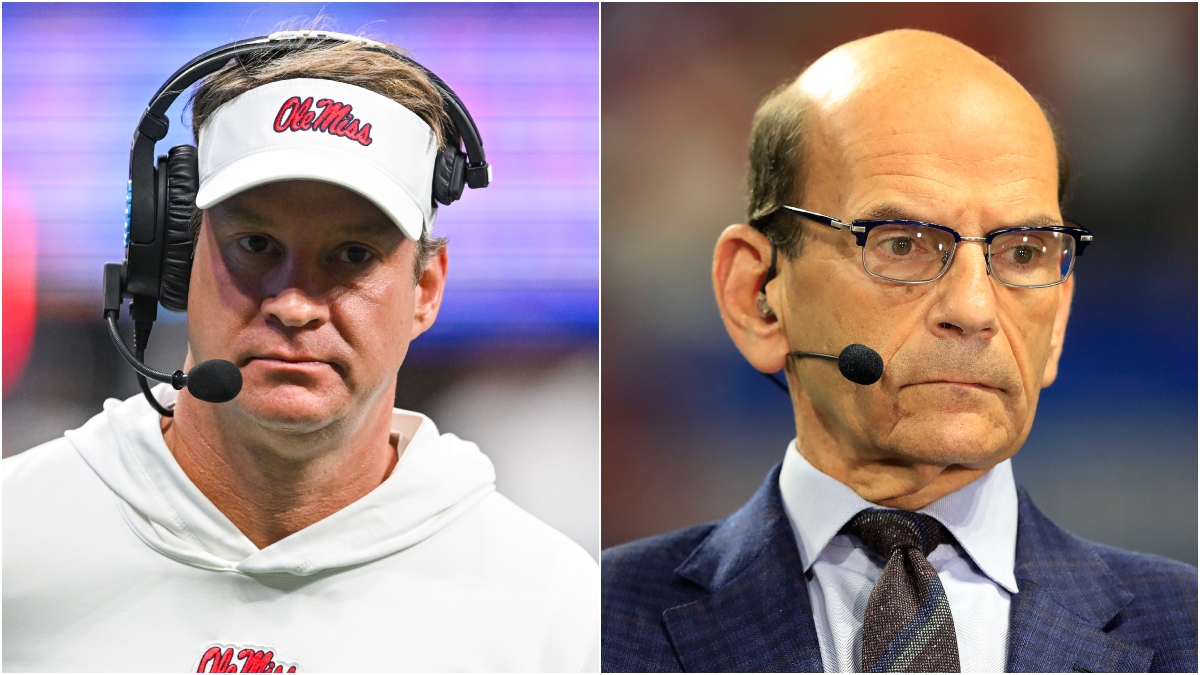 Lane Kiffin Roasts Paul Finebaum On Live TV | OutKick