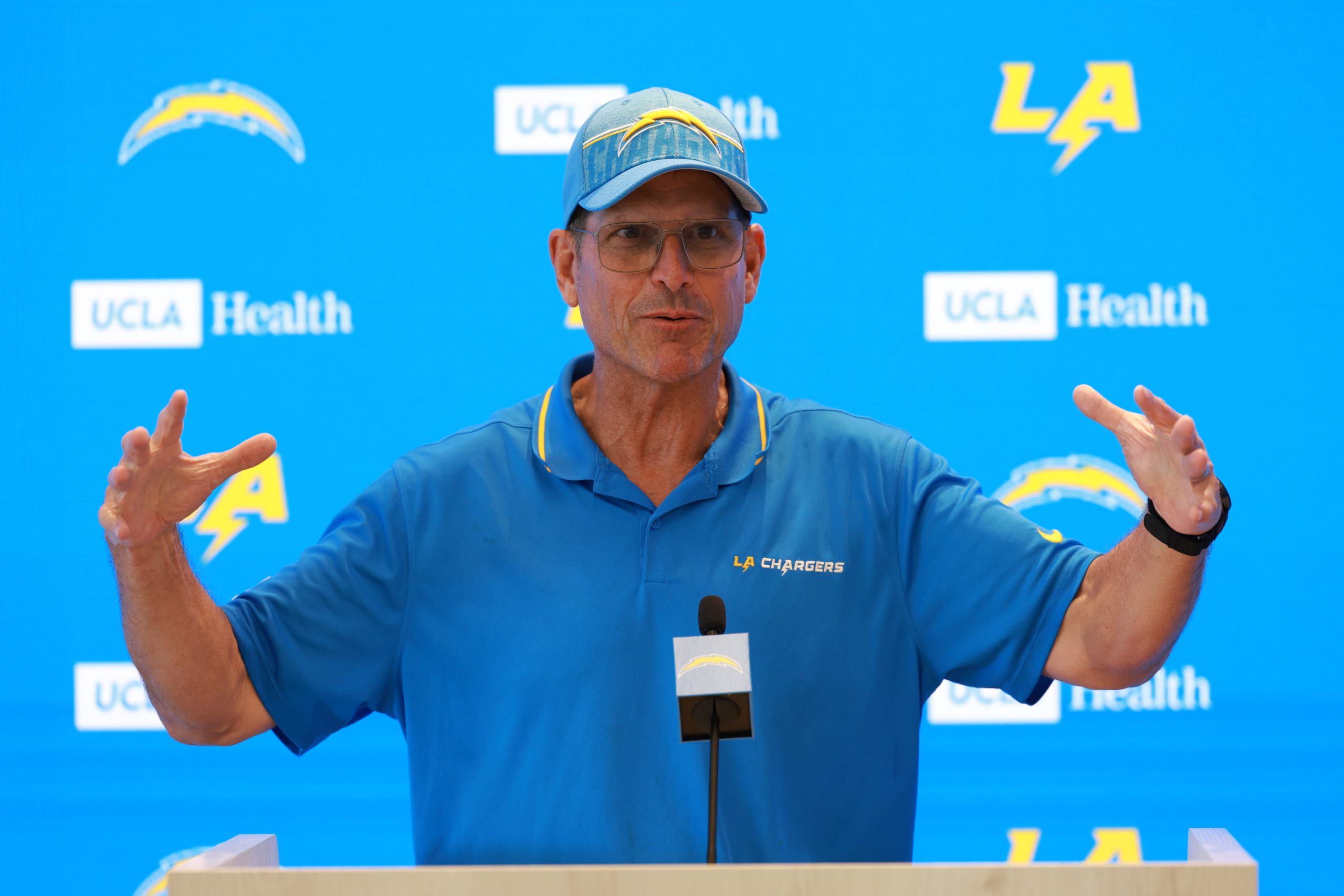 Chargers coach Jim Harbaugh says return to NFL training camp 'like ...