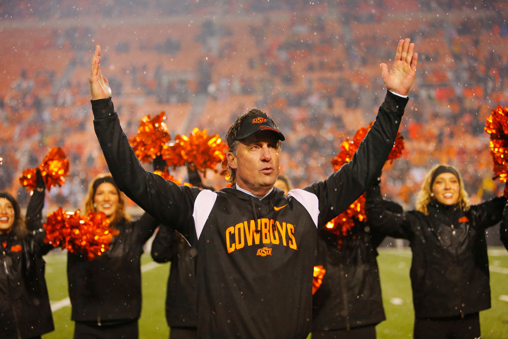 Mike Gundy Tells His Player’s Agents To Quit Calling About More Money ...