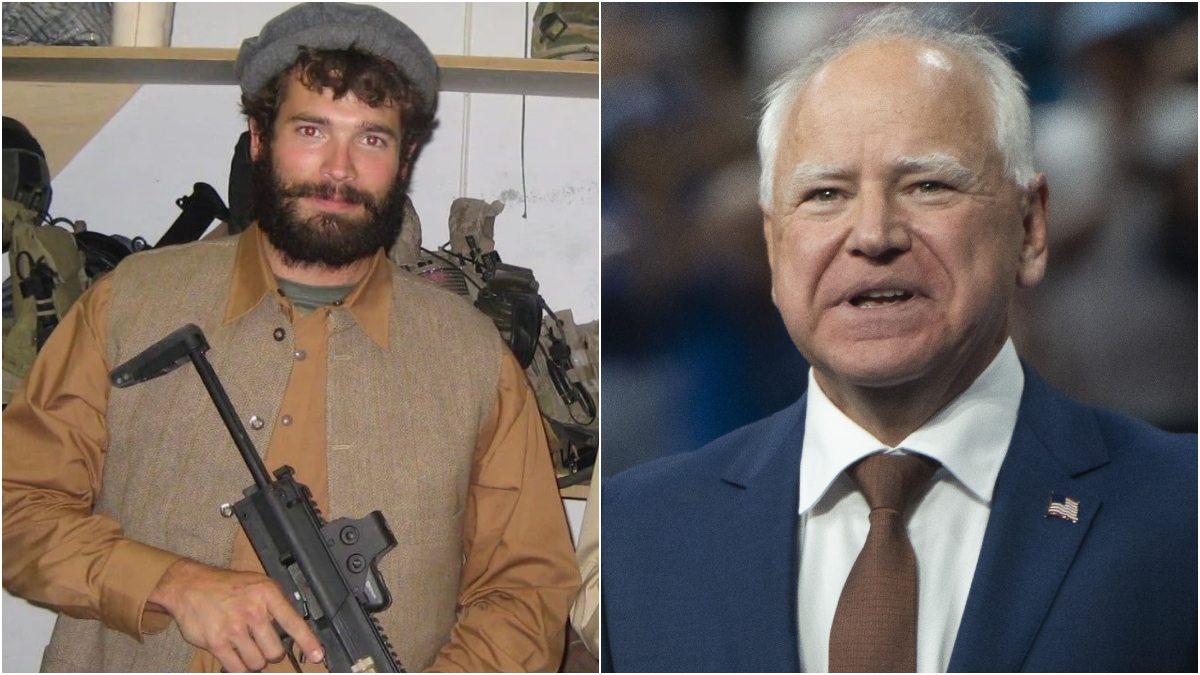 Combat Vet Slams Tim Walz Over Stolen Valor Claims | OutKick